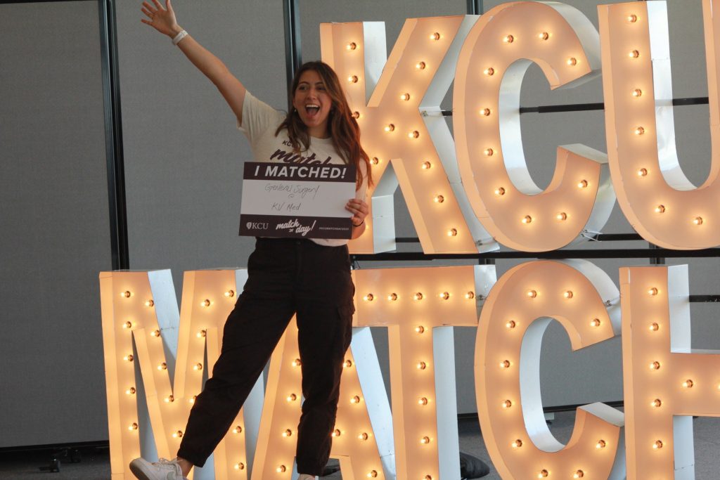 KCU medical students celebrate Match Day 2024 | Osteopathic ...